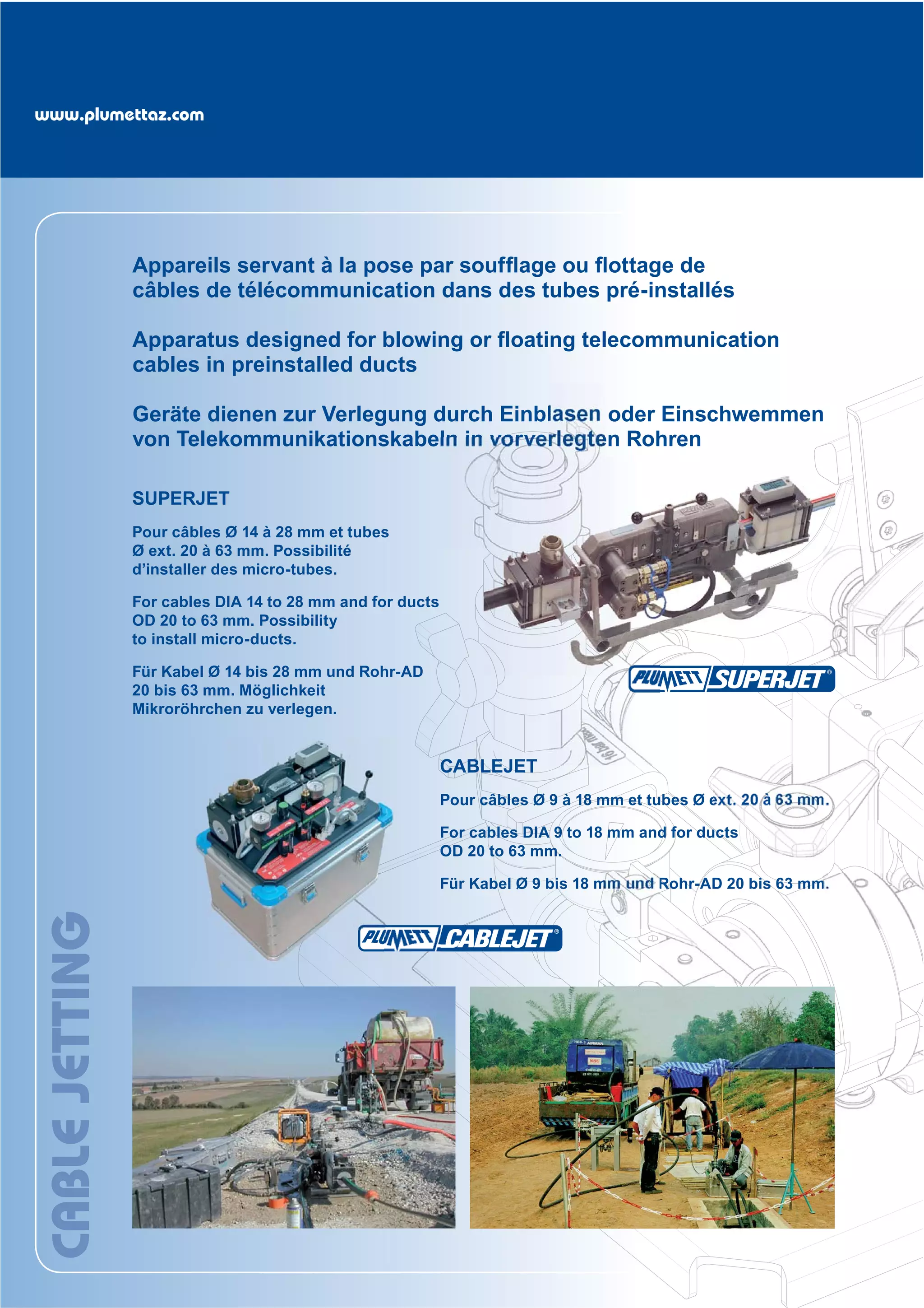 Cable Rollers - Outer Angle Double Cable Rollers - Cable Roller Plumett ...