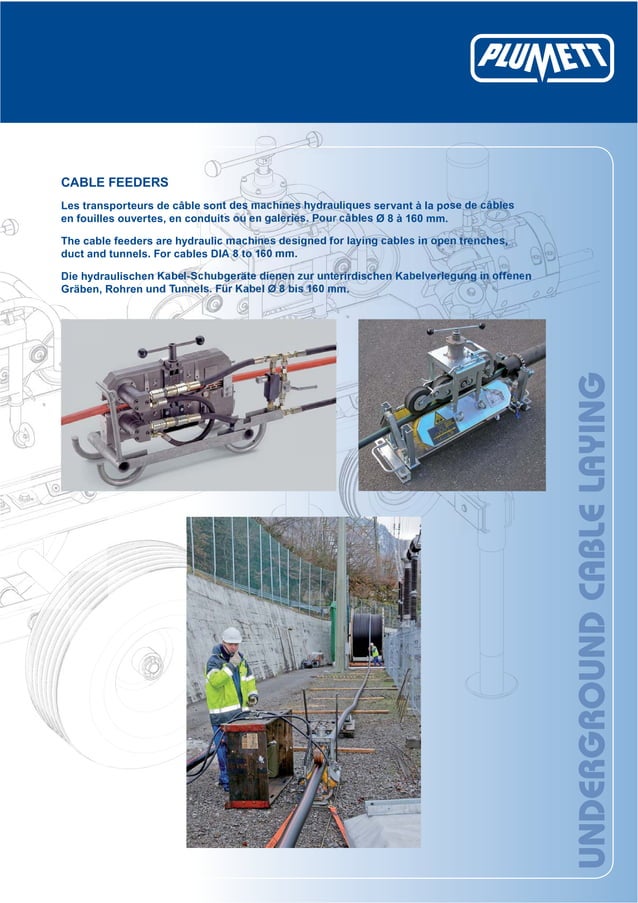 Cable Rollers - Outer Angle Double Cable Rollers - Cable Roller Plumett ...