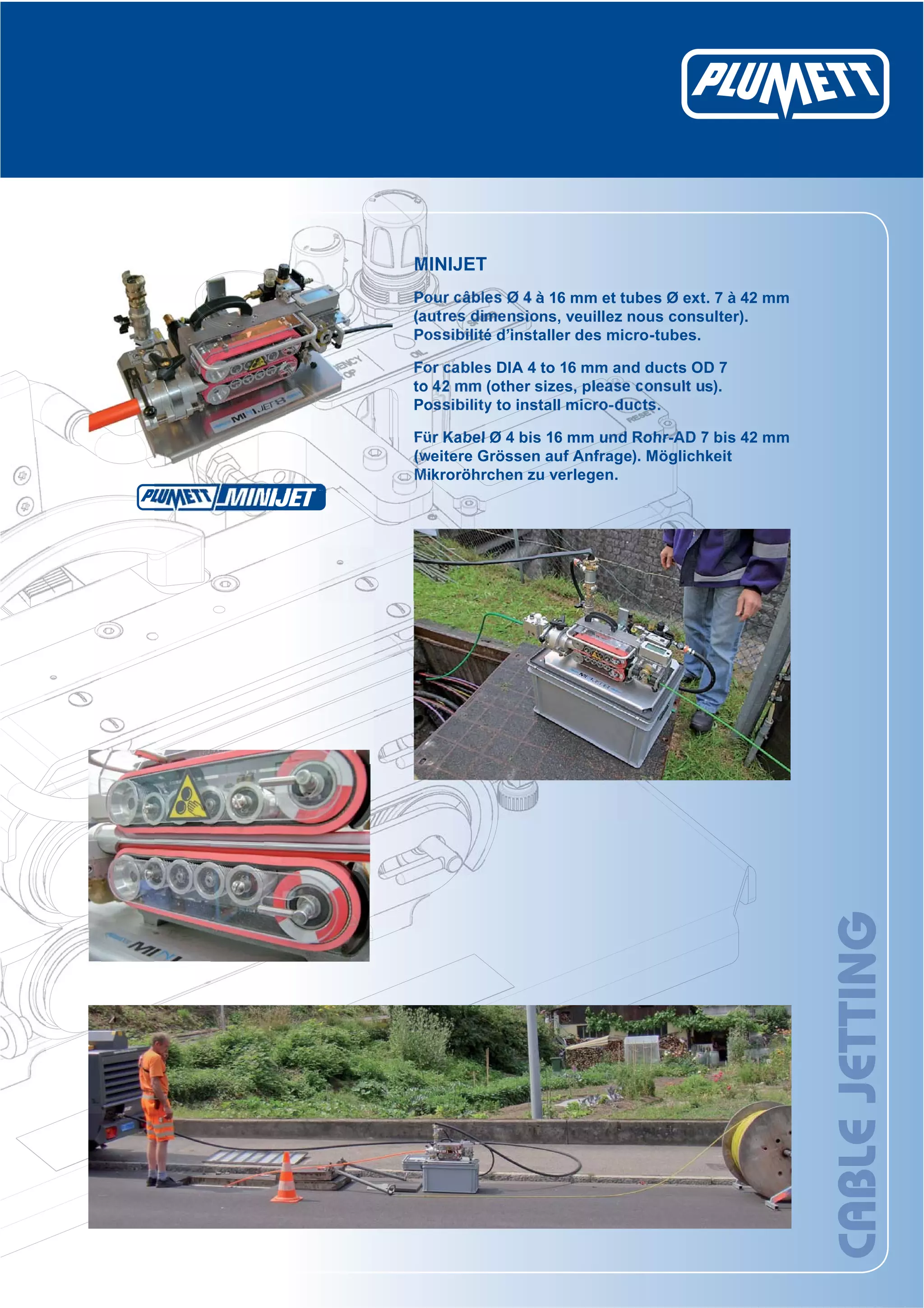 Cable Rollers - Straight Line Hook Mounted Single Cable Rollers - Cable ...