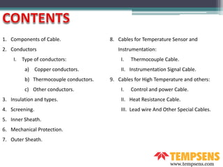 Basics of Wires and Cables | PPTX