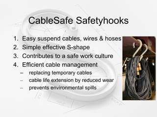 Cablesafe Cable Hooks - Presentation | PPT