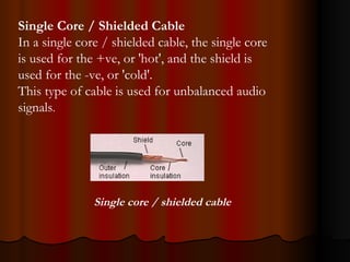 Cables and connectors | PPT