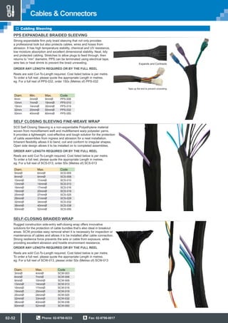 Cables and connectors | PDF