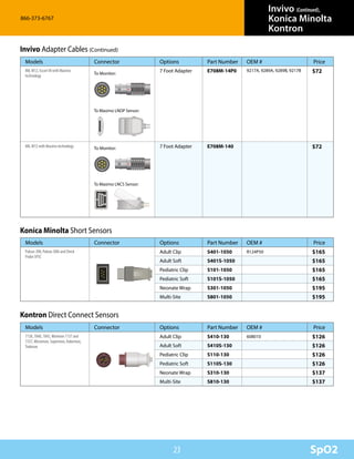 Cables and Sensors Catalog | PDF