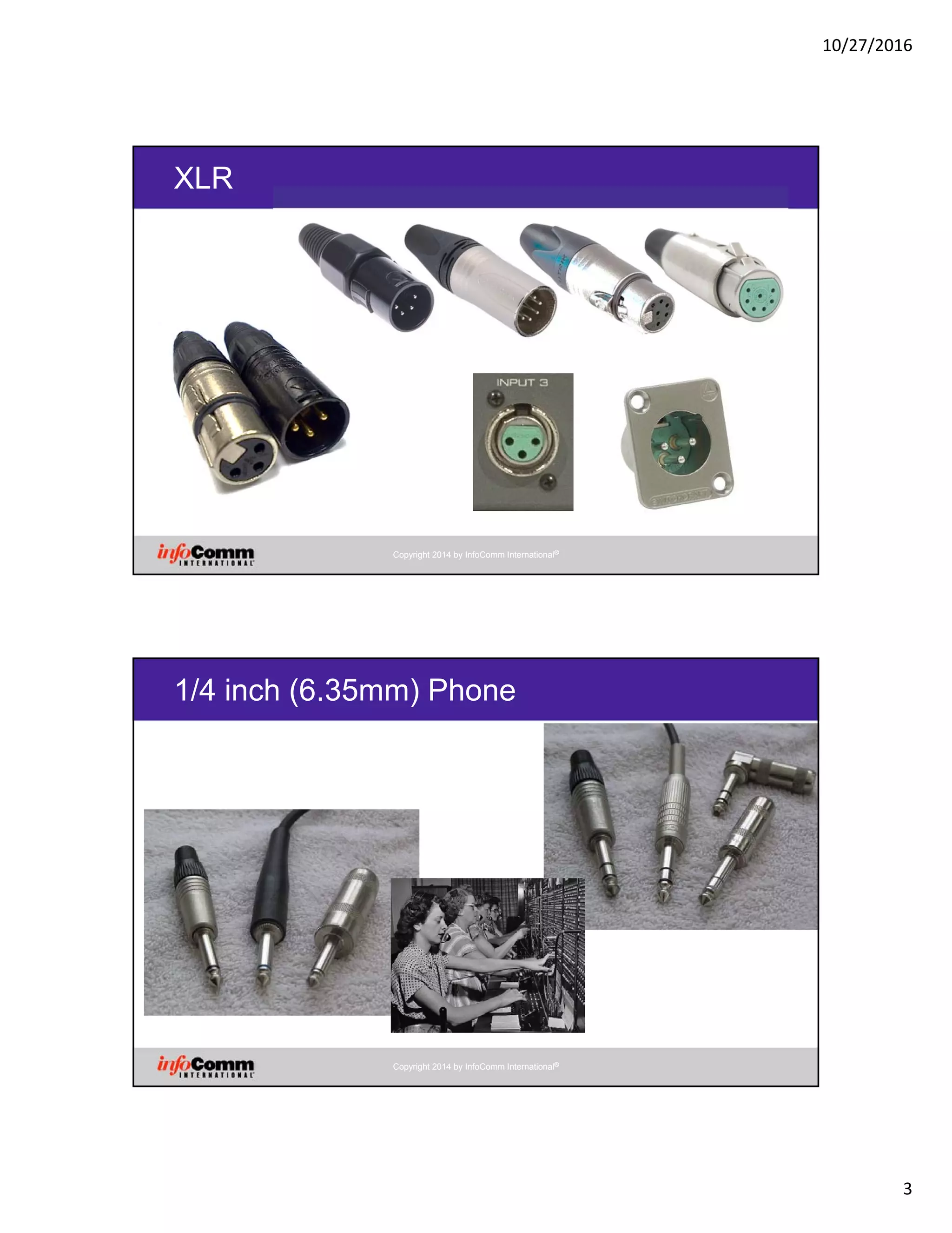 Connectors, Cables, Terminations and Rack Building | PDF