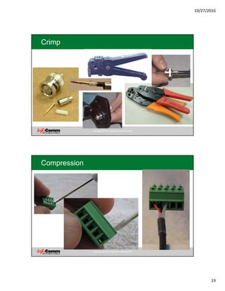 Connectors, Cables, Terminations and Rack Building | PDF