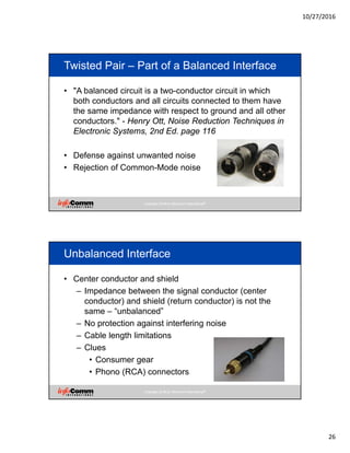 Connectors, Cables, Terminations and Rack Building | PDF