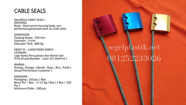 Cable seal | PDF