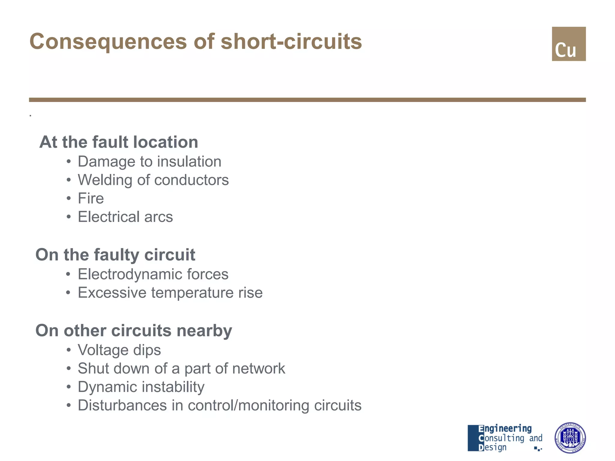Cable sizing to withstand short circuit current | PDF
