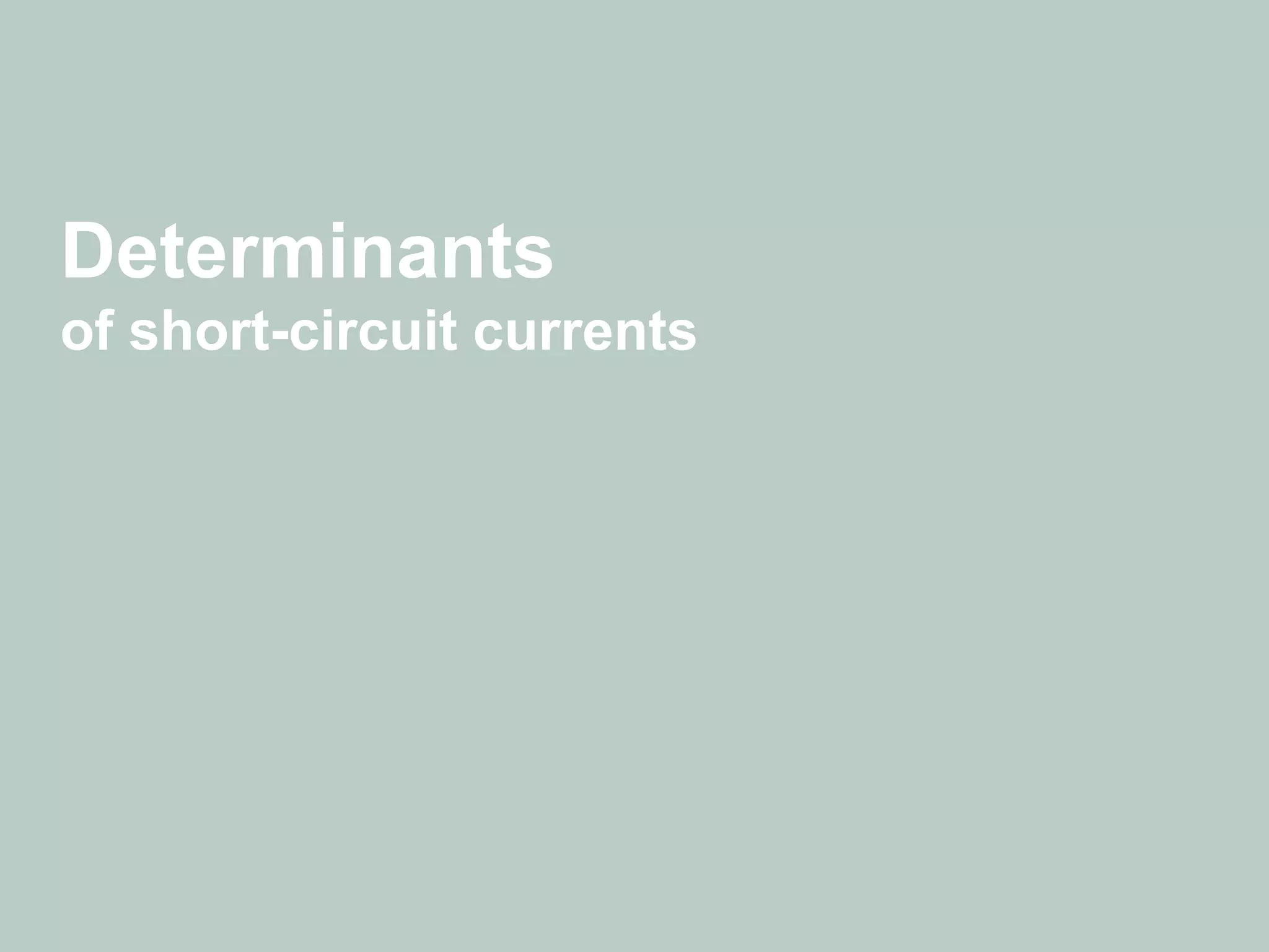 Cable sizing to withstand short circuit current | PDF