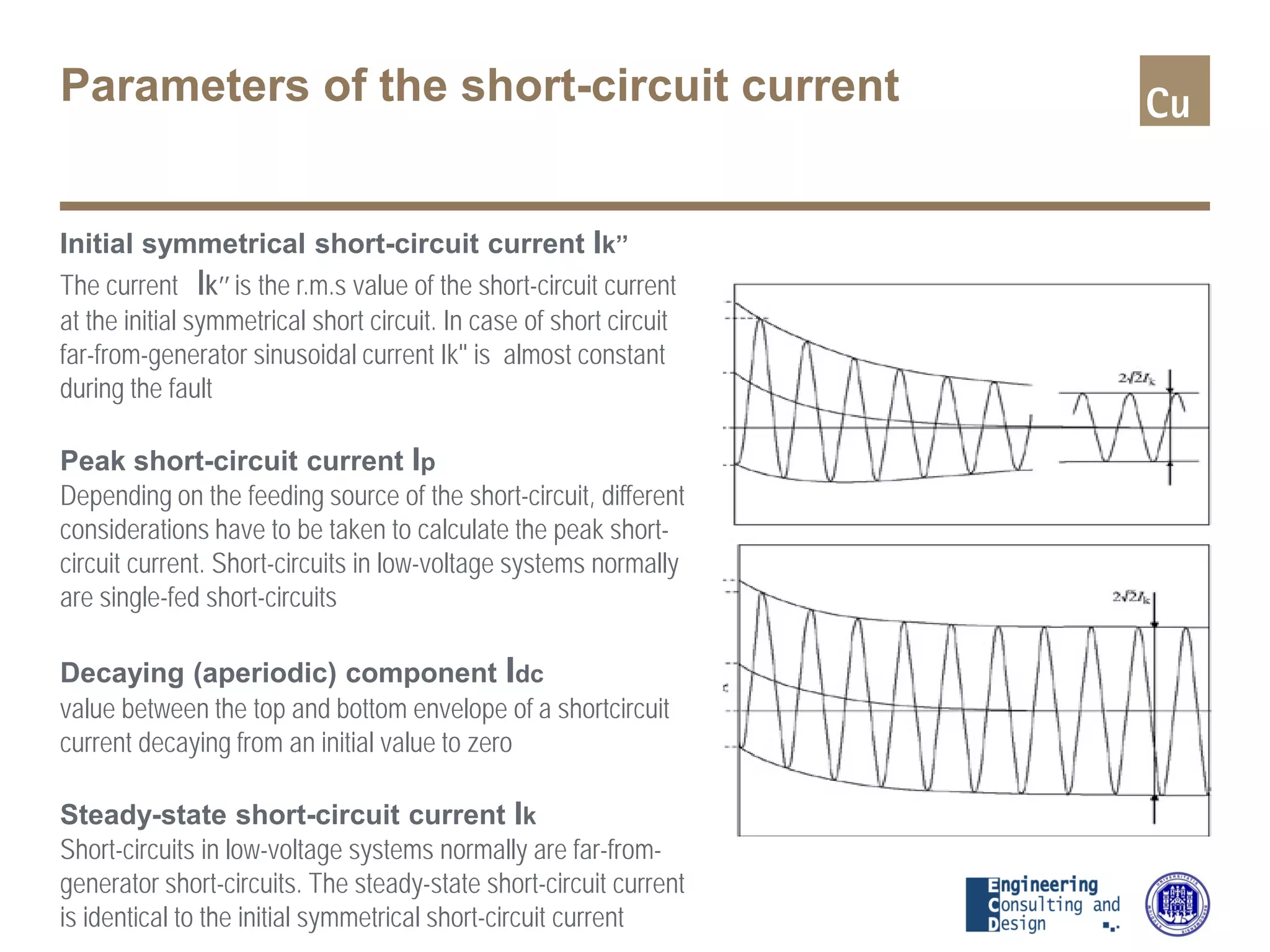 Cable sizing to withstand short circuit current | PDF