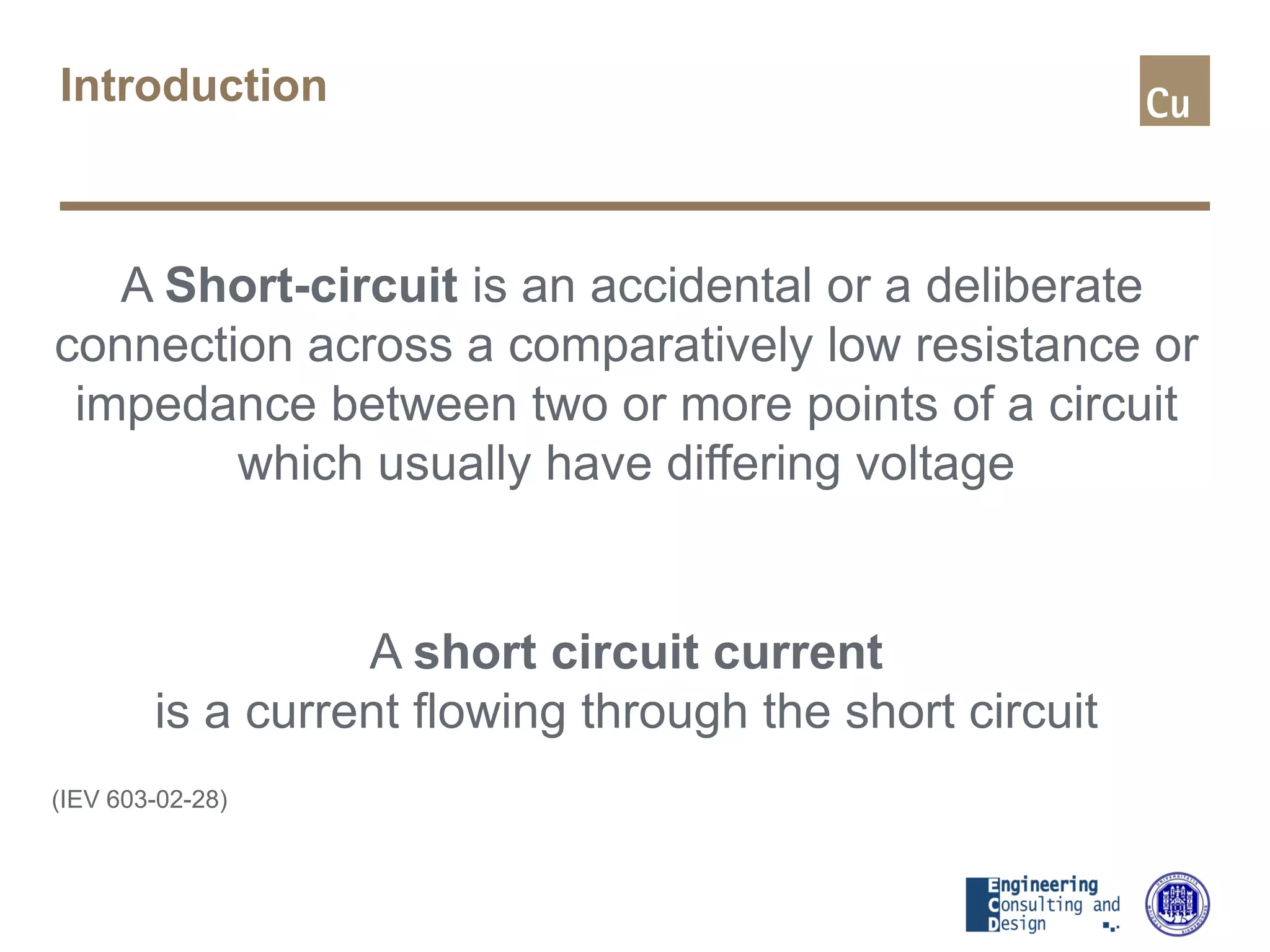 Cable sizing to withstand short circuit current | PDF