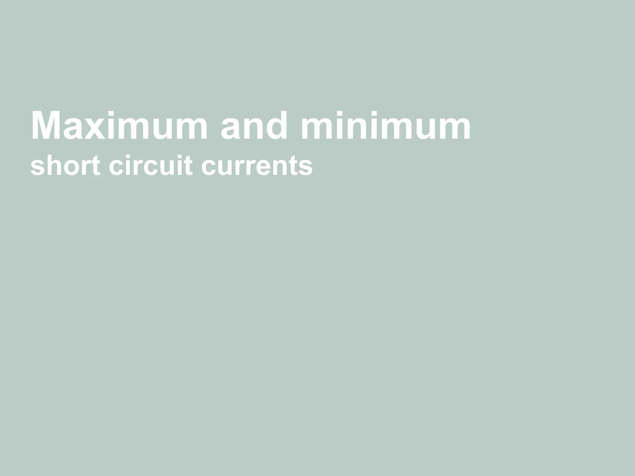 Cable sizing to withstand short circuit current | PDF