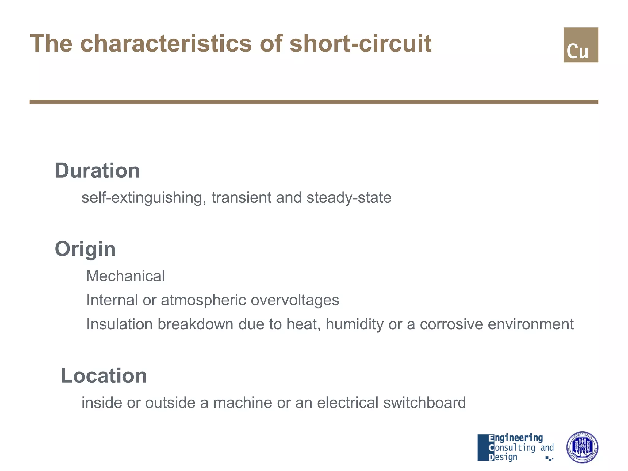 Cable sizing to withstand short circuit current | PDF