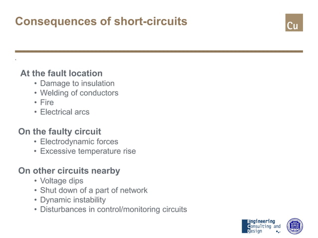 Cable Sizing To Withstand Short Circuit Current Pdf Physics Science