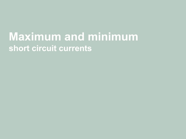 Cable Sizing To Withstand Short Circuit Current Pdf Physics Science