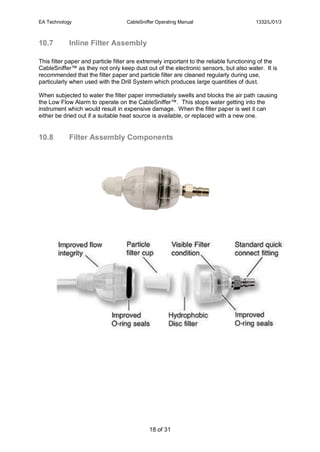 Cable Sniffer LV Cable Fault Locator - Operating Manual | PDF