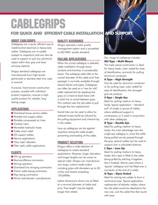 Cable Socks - Supporting & Pulling Cables & Umbilicals | PDF