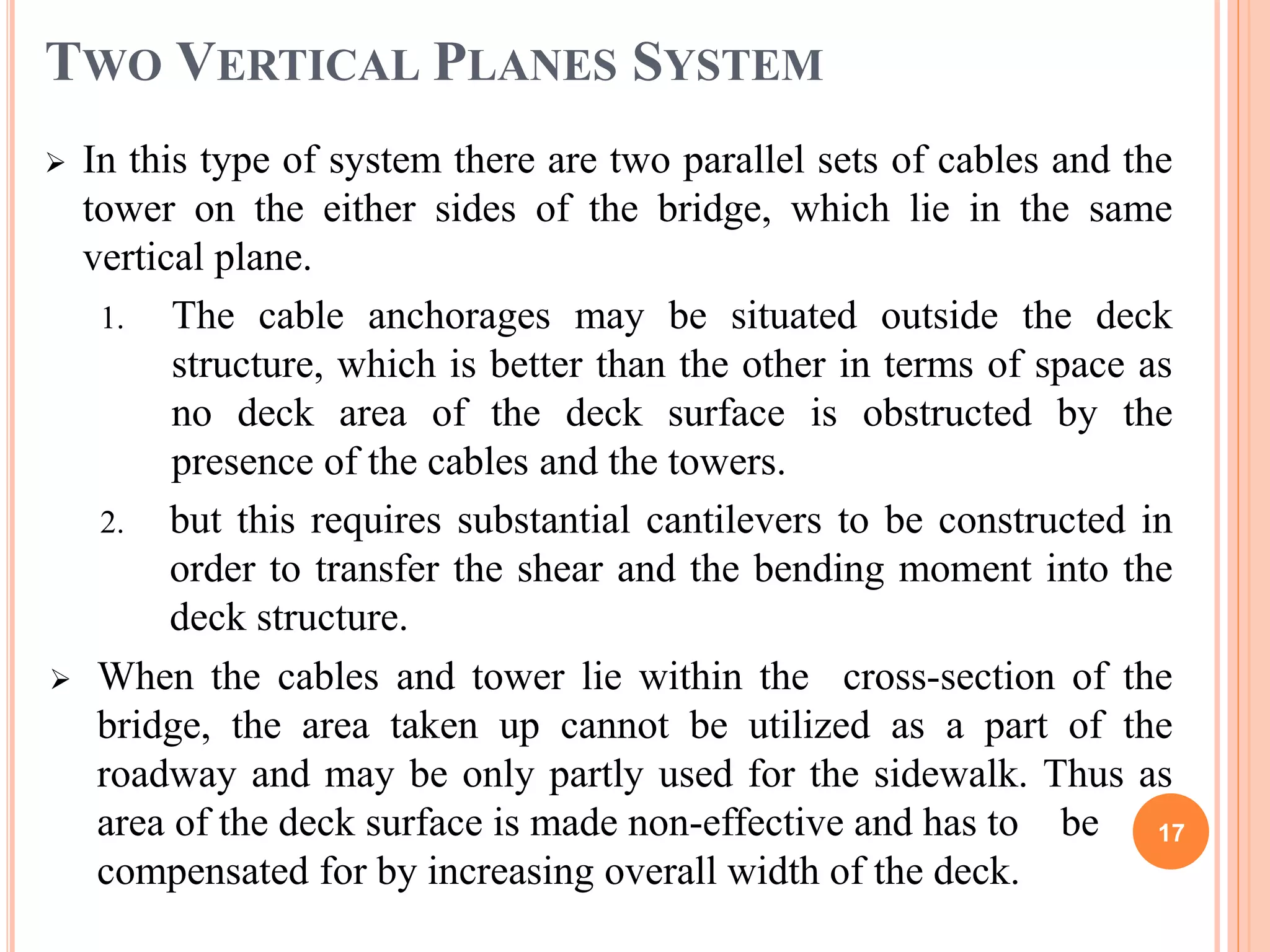 Cable stayed bridge | PPTX