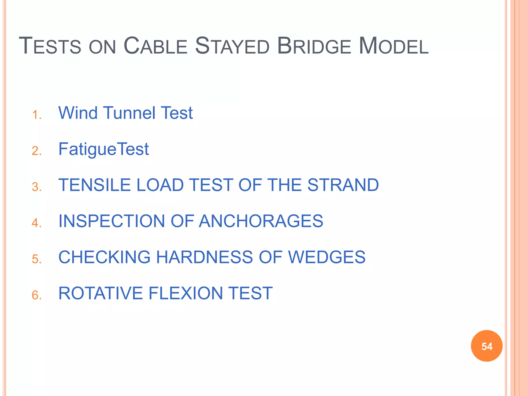 Cable stayed bridge | PPTX