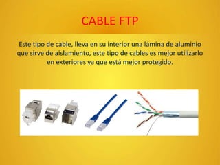 Cables de par trenzado - FP Basica - Redes | PPTX