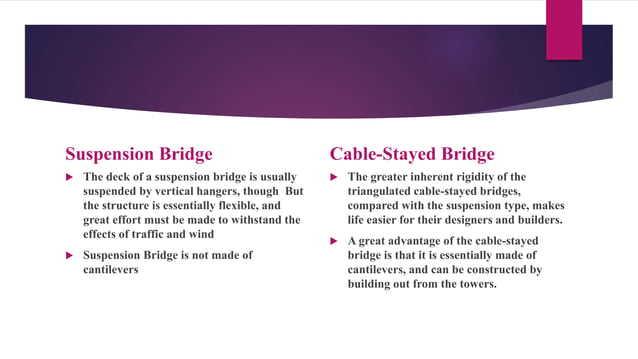 Cable strucutres(presentation) | PPTX