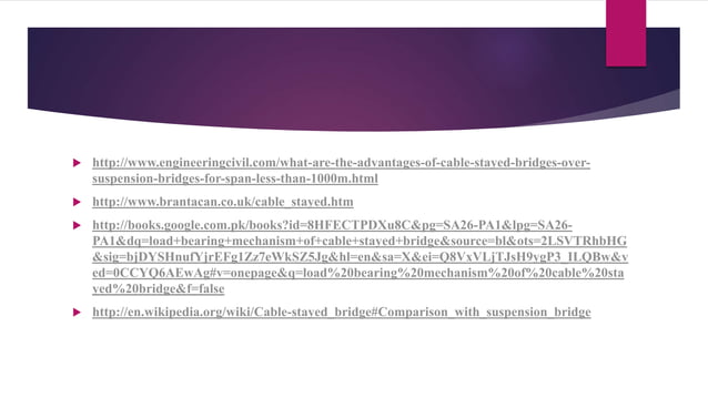 Cable strucutres(presentation) | PPTX