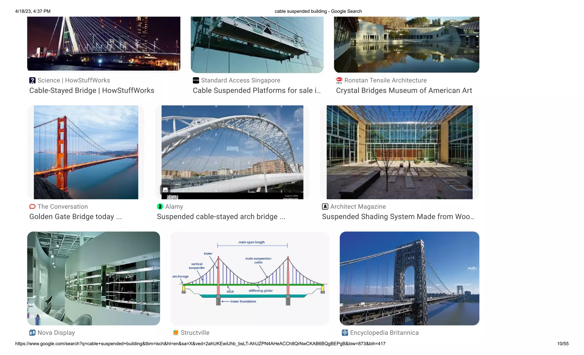 cable suspended building - الابنية المعلقة بالكابلات والشدادات- د.م ...