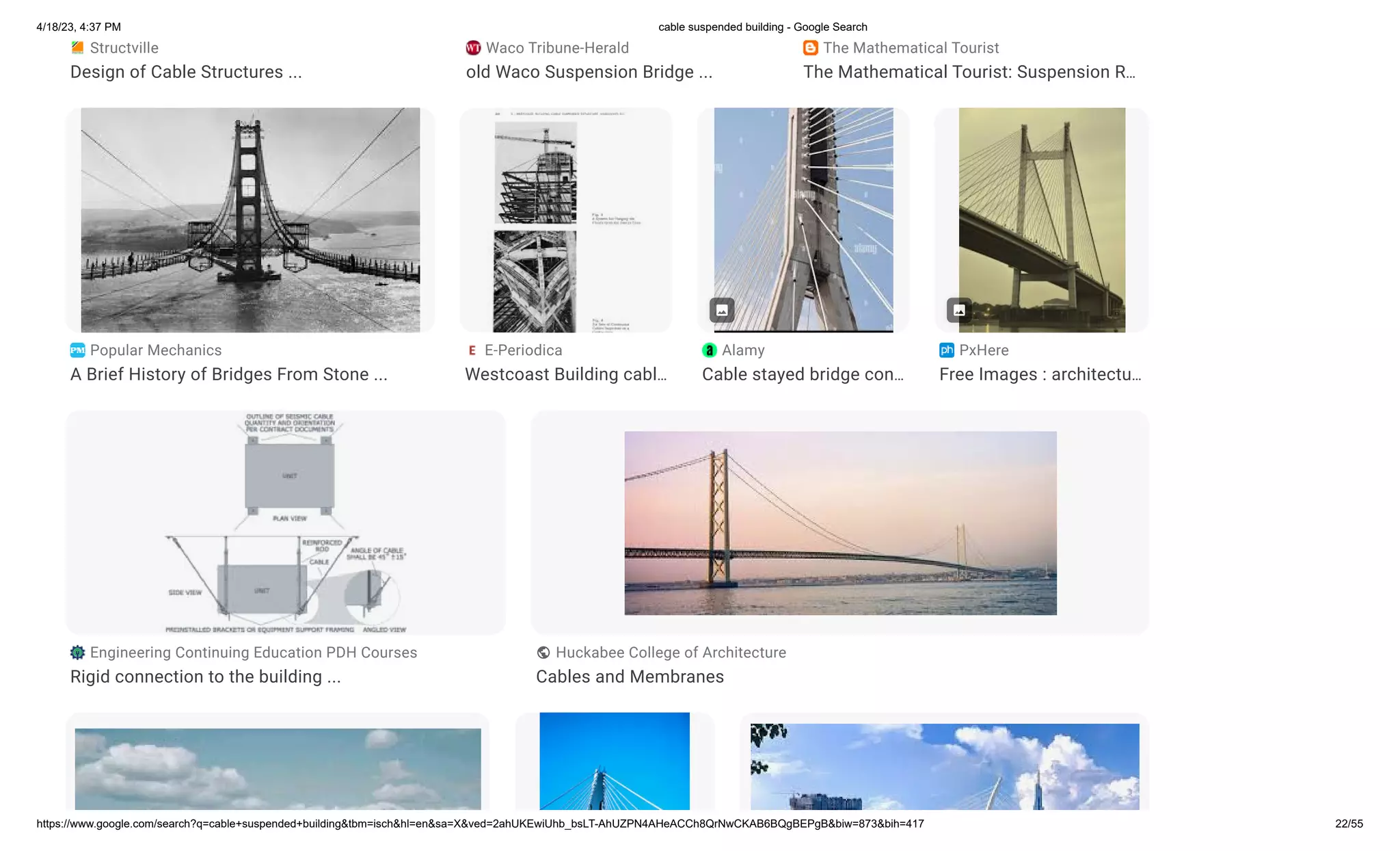 cable suspended building - الابنية المعلقة بالكابلات والشدادات- د.م ...