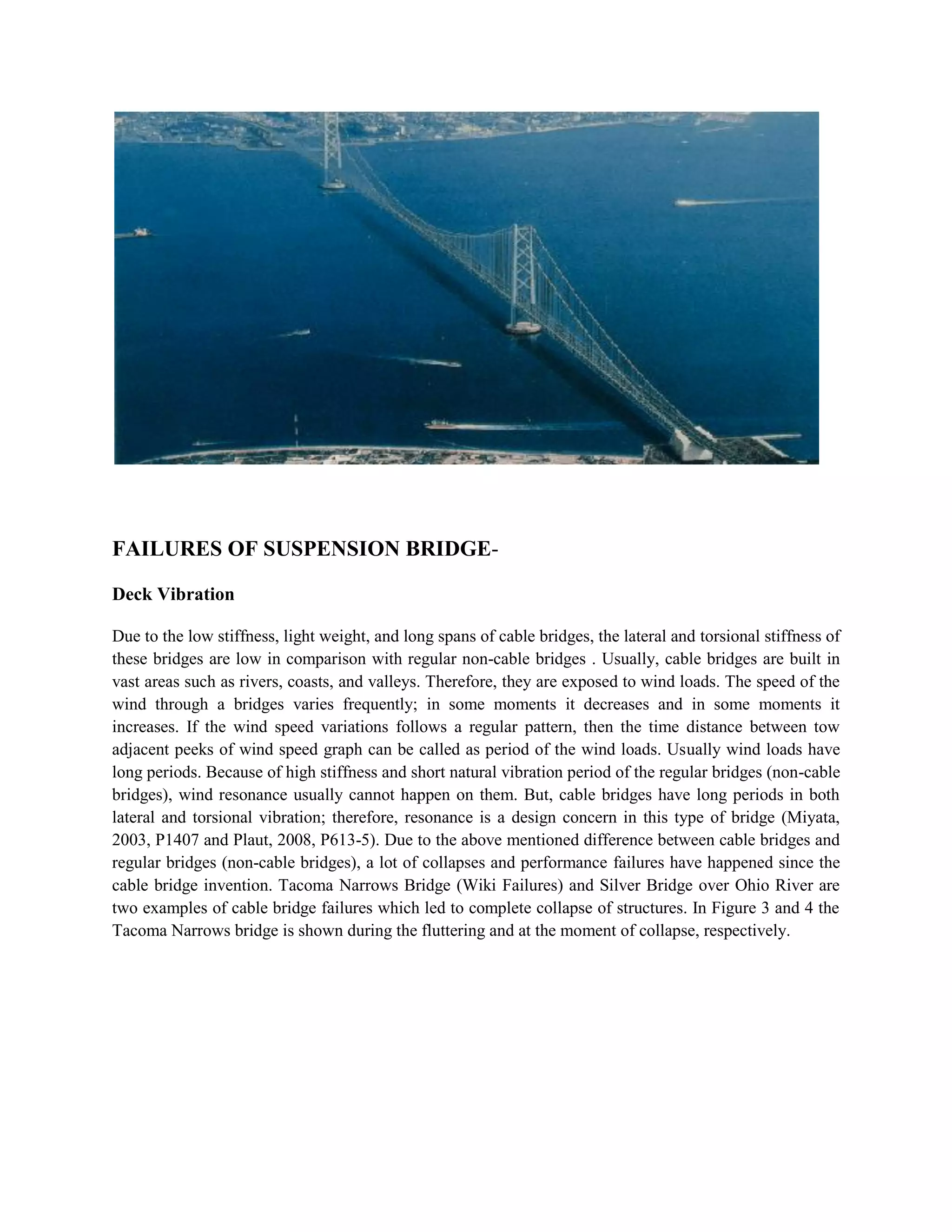 Cable suspension bridge pdf | PDF
