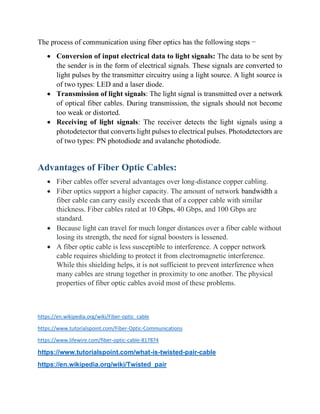 Cables &wire | PDF | Computer Networking | Computing