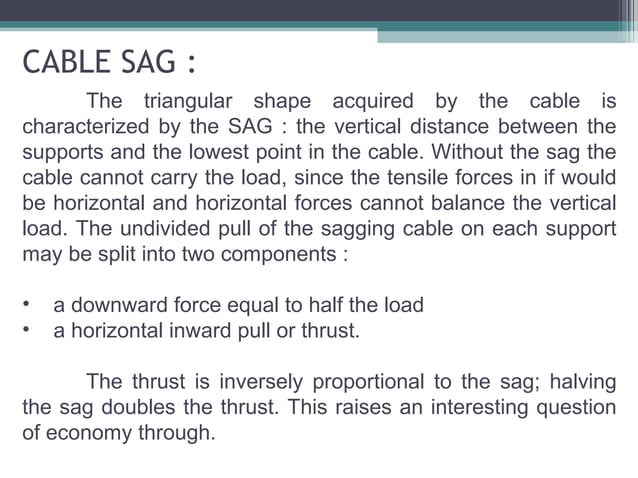 Cable systems - form active structure system | PPT