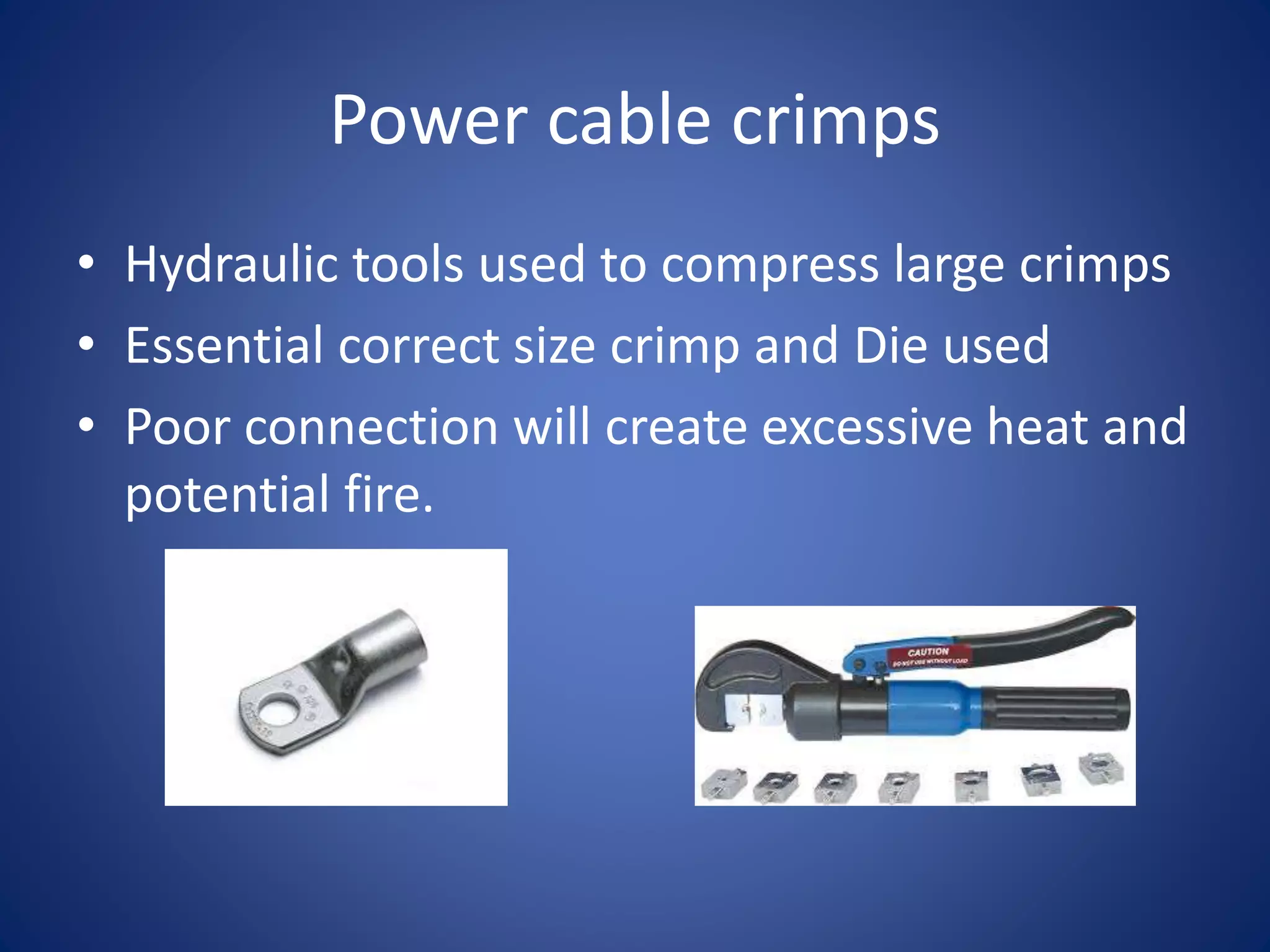 Cable terminations | PPTX