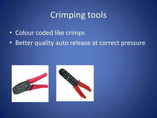 Cable terminations | PPTX