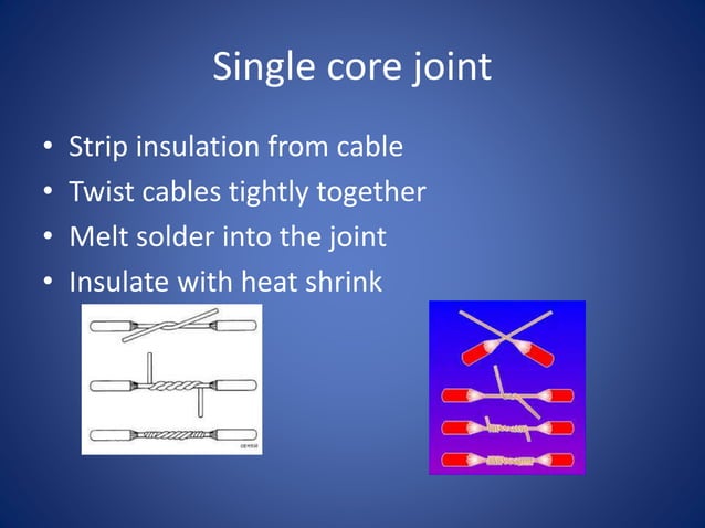 Cable terminations | PPTX