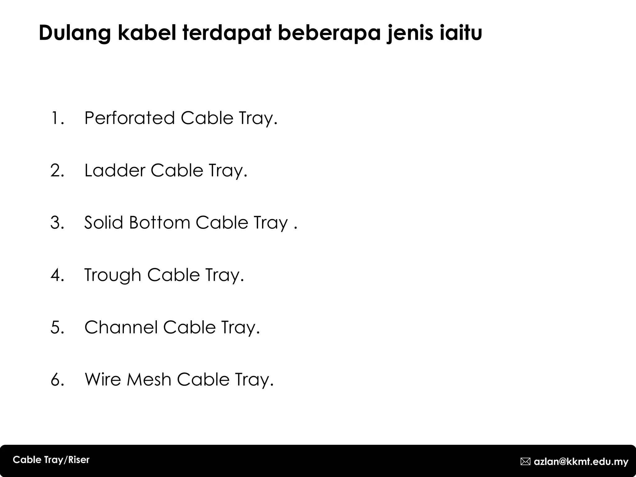 Cable tray | PDF