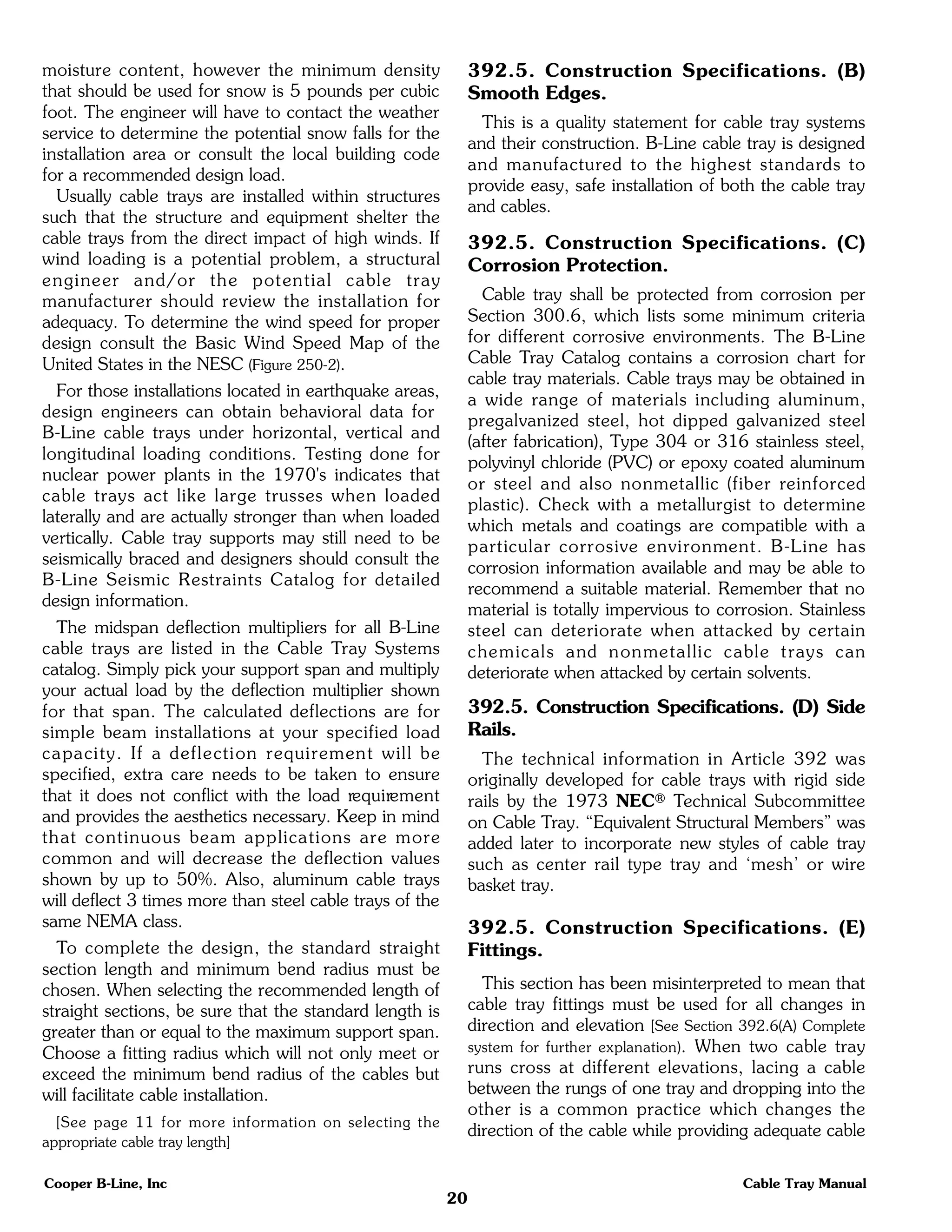 Cable tray manual | PDF