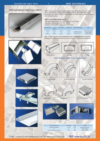 Cable tray profile | PDF