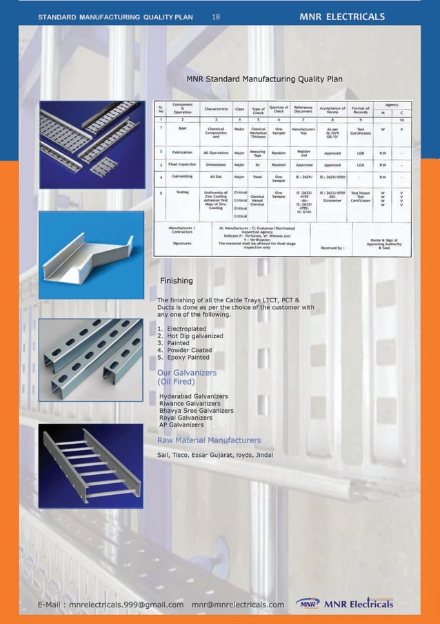 Cable tray profile | PDF