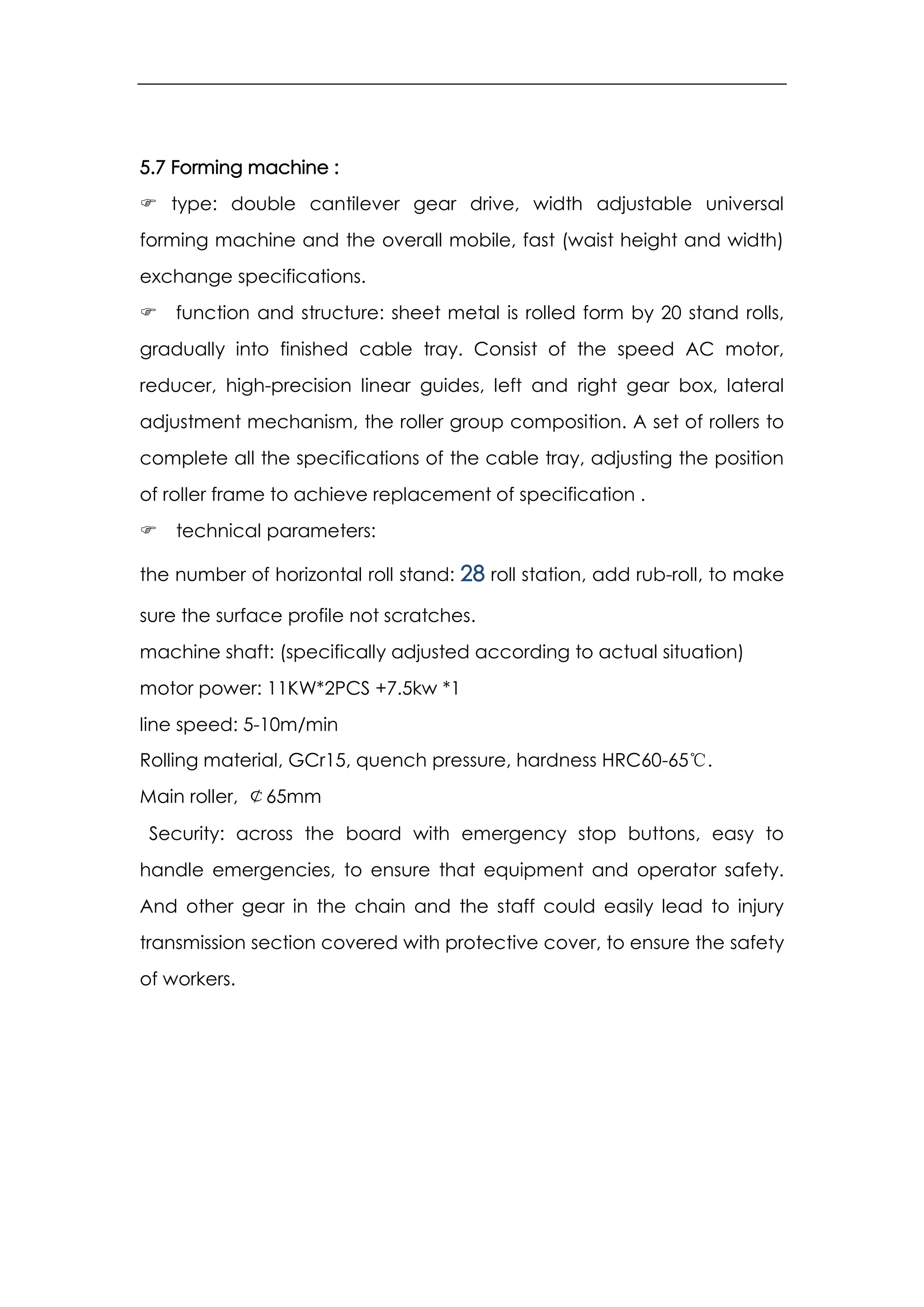 Cable tray Roll Forming Machine quotation.pdf