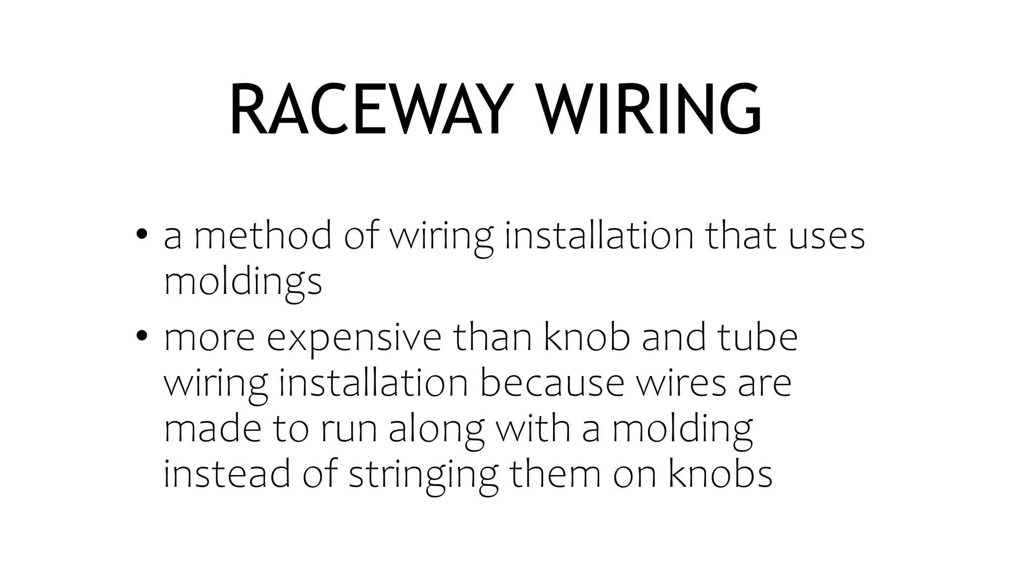 PROCEDURES IN RACEWAY AND CABLE TRAY INSTALLATION | PPTX
