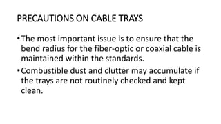 PROCEDURES IN RACEWAY AND CABLE TRAY INSTALLATION | PPTX