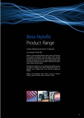 Cable Trunking (Betaduct Noryl LSF Cable Trunking) | PDF