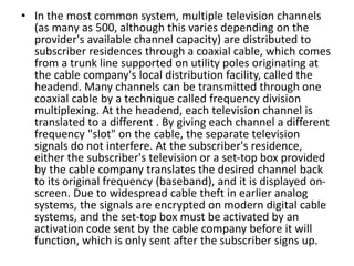 Cable tv | PPTX