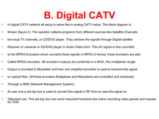 Cable tv & direct to home television scope | PPT