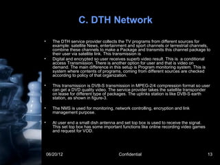 Cable tv & direct to home television scope | PPT