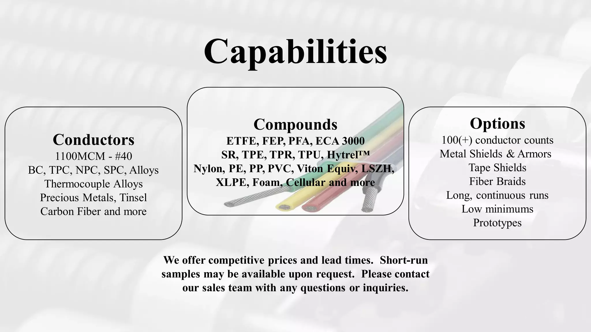Cable USA Custom Cable Overview Presentation | PDF