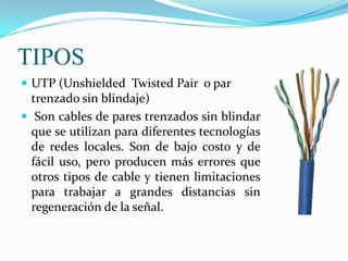 Cable utp | PPTX