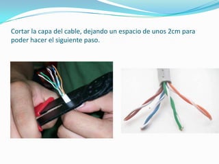 Cable utp (configuración crossover) | PPTX