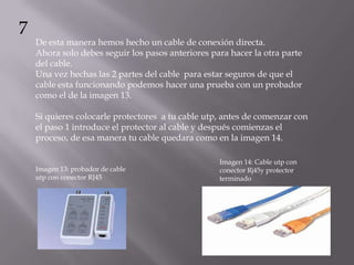 Cable utp directo | PPTX